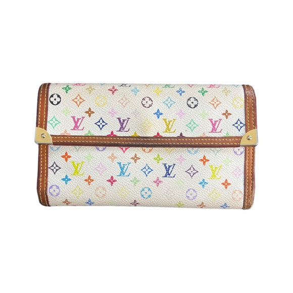 Louis Vuitton | Bags | Authentic Louis Vuitton Multicolor Monogram Long ...